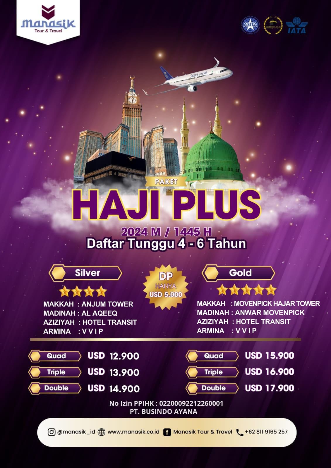 Biaya Haji Plus & Furoda 2025/2026 I Resmi Kemenag RI